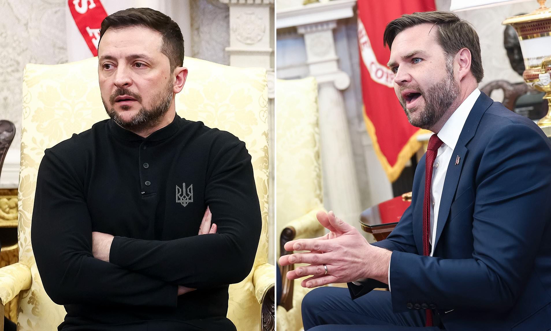JD Vance unloads on Zelensky in meeting: 'Have you said thank you?'
