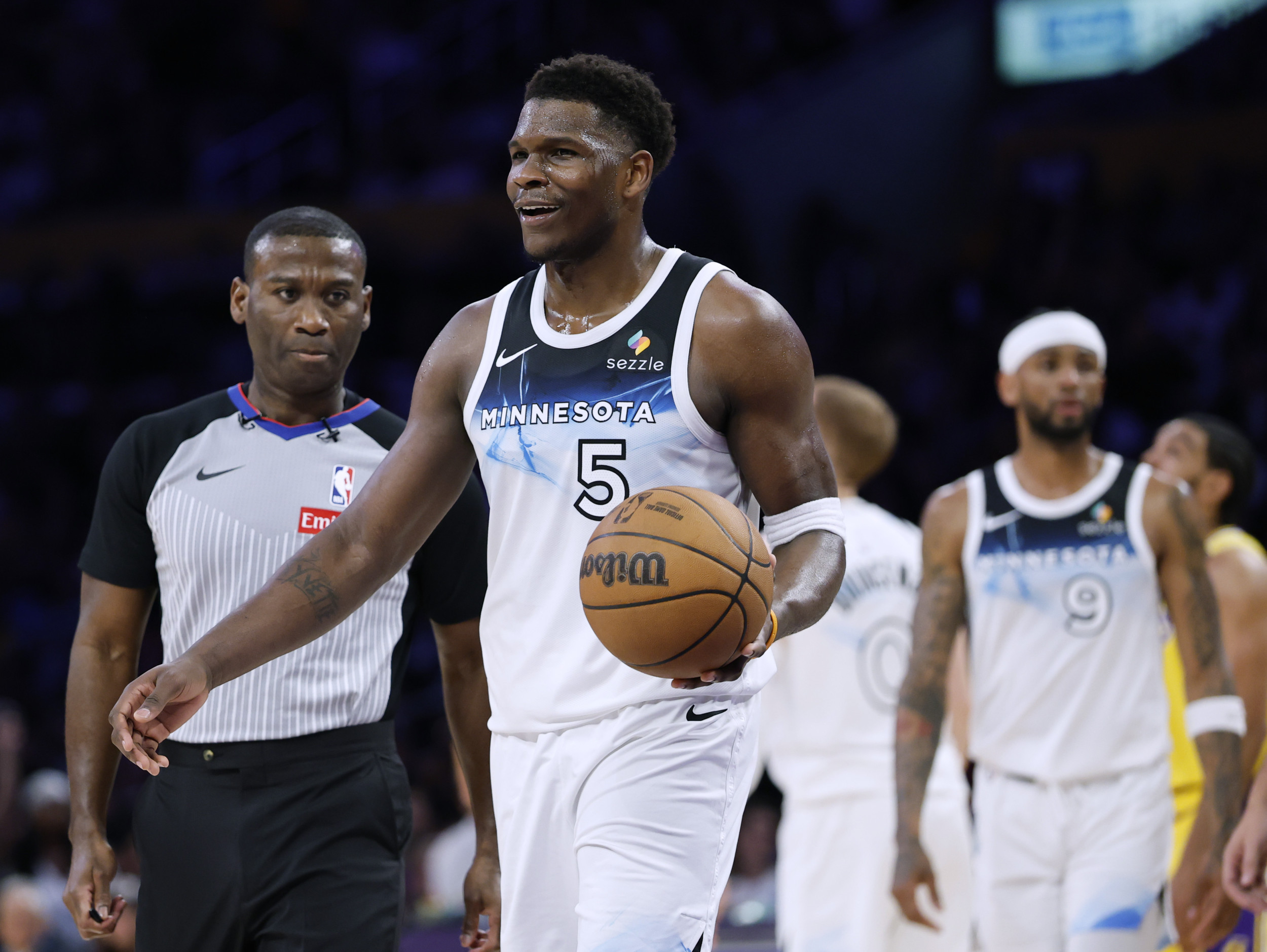 Timberwolves Star Anthony Edwards Suspended by NBA After Wild Ejection ...