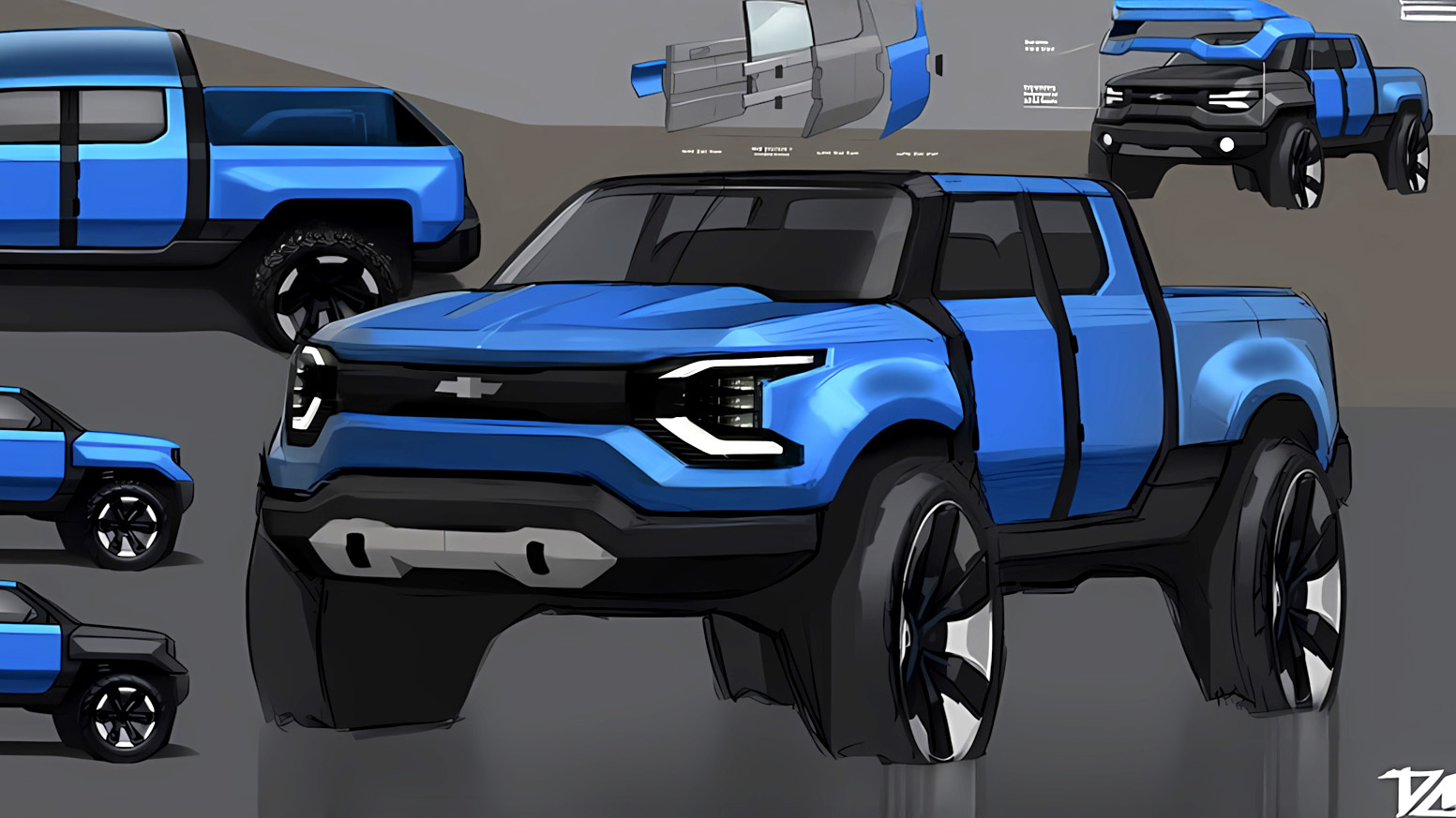 GM Design’s Answer To Ford’s Maverick? This Chevy