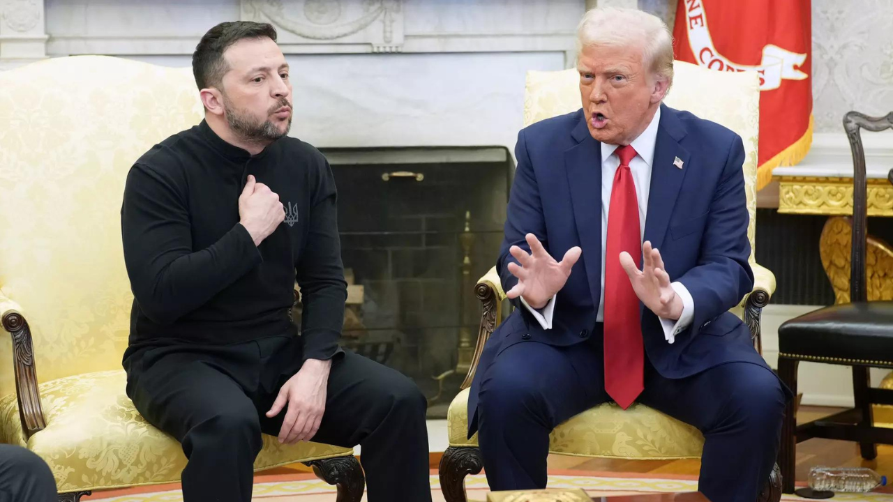 'Thank you POTUS, US for your support': Zelenskyy's swipe after White ...