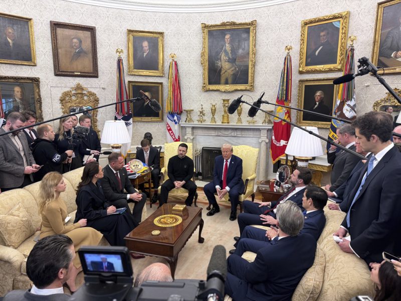 Watch the full Trump-Zelenskyy Oval Office meeting