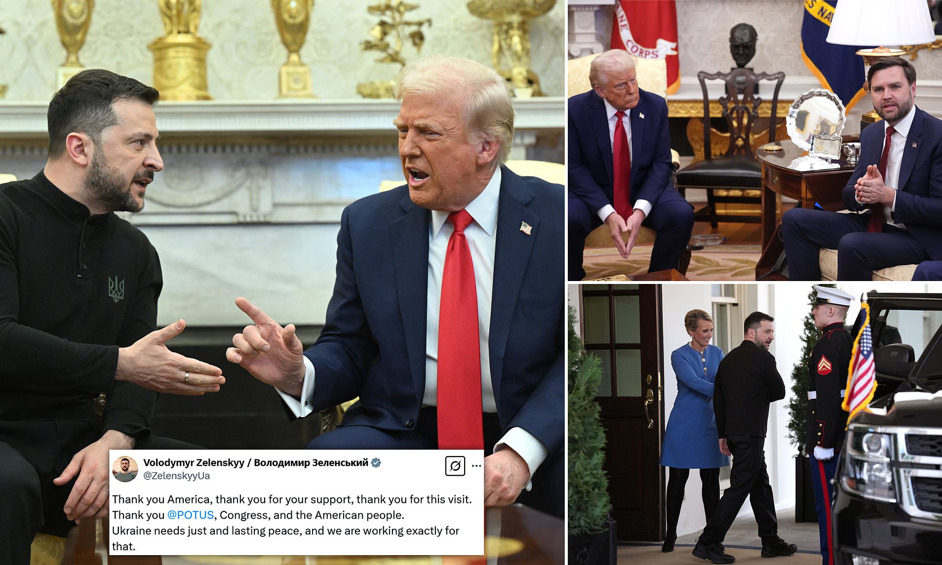 Zelensky trolls Trump and JD Vance as he breaks silence on row