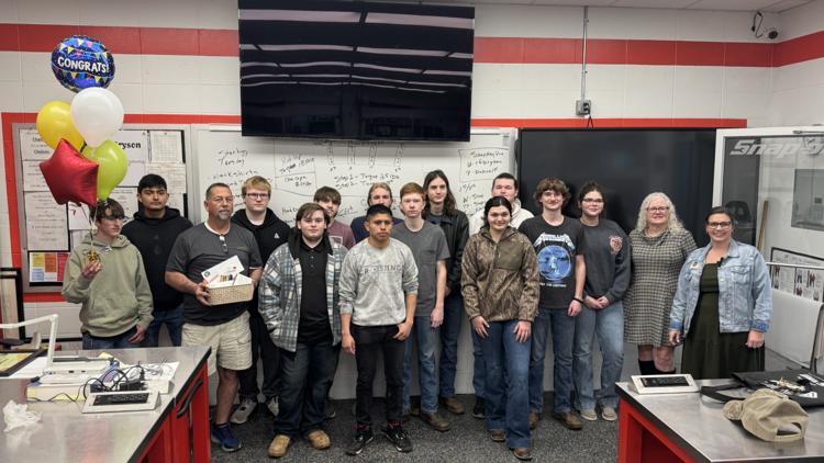 Automotive instructor named Decatur-Morgan County's SuperStar Teacher