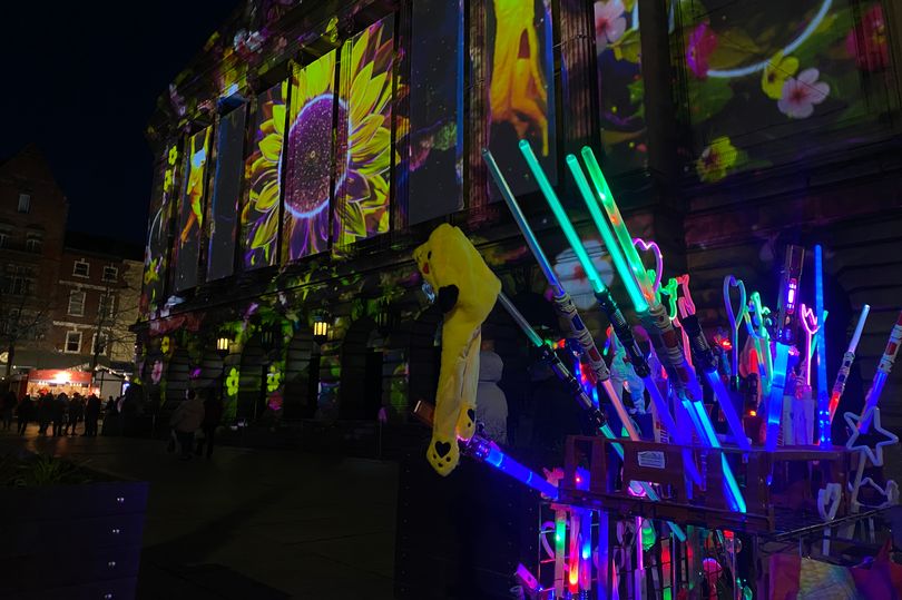 Brilliant photos as Light Night returns to Nottingham with new ...