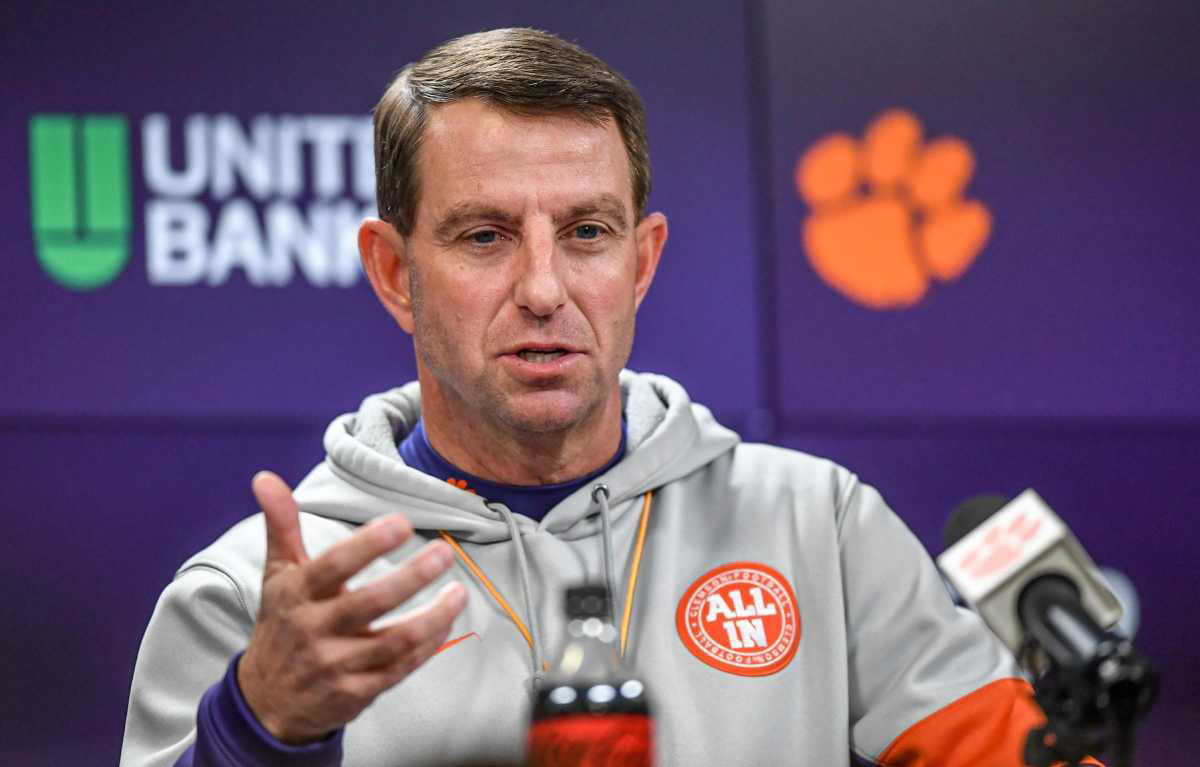 Dabo Swinney Updates Clemson’s Injury Report, Position Moves at Spring ... Dabo Swinney Updates Clemson’s Injury Report, Position Moves at Spring ...