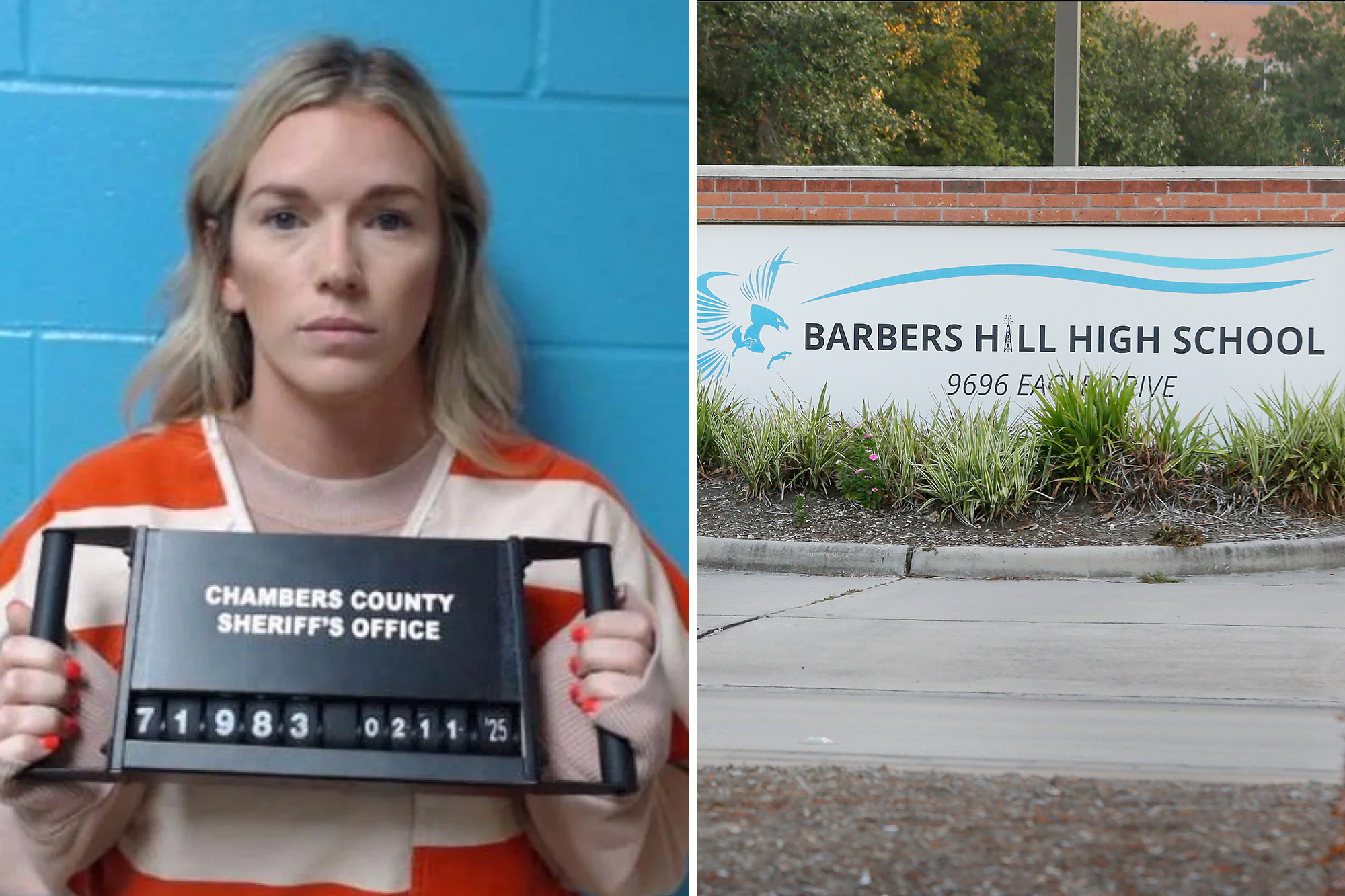 Texas high school teacher, 35, back behind bars for sexually assaulting ...