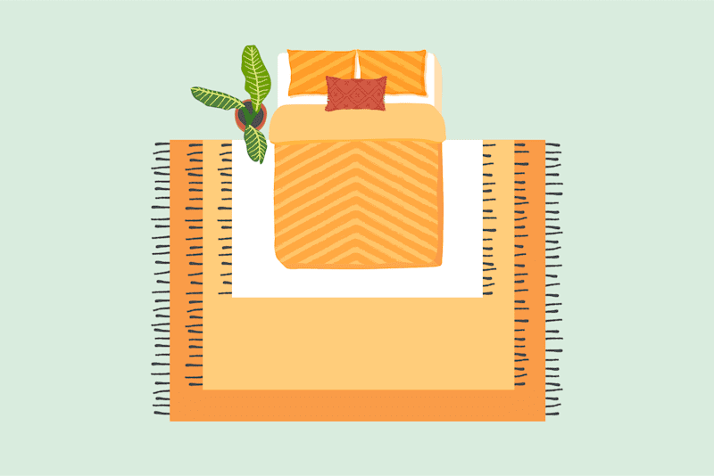 This Is What Different Area Rugs Will Look Like Under Your Bed