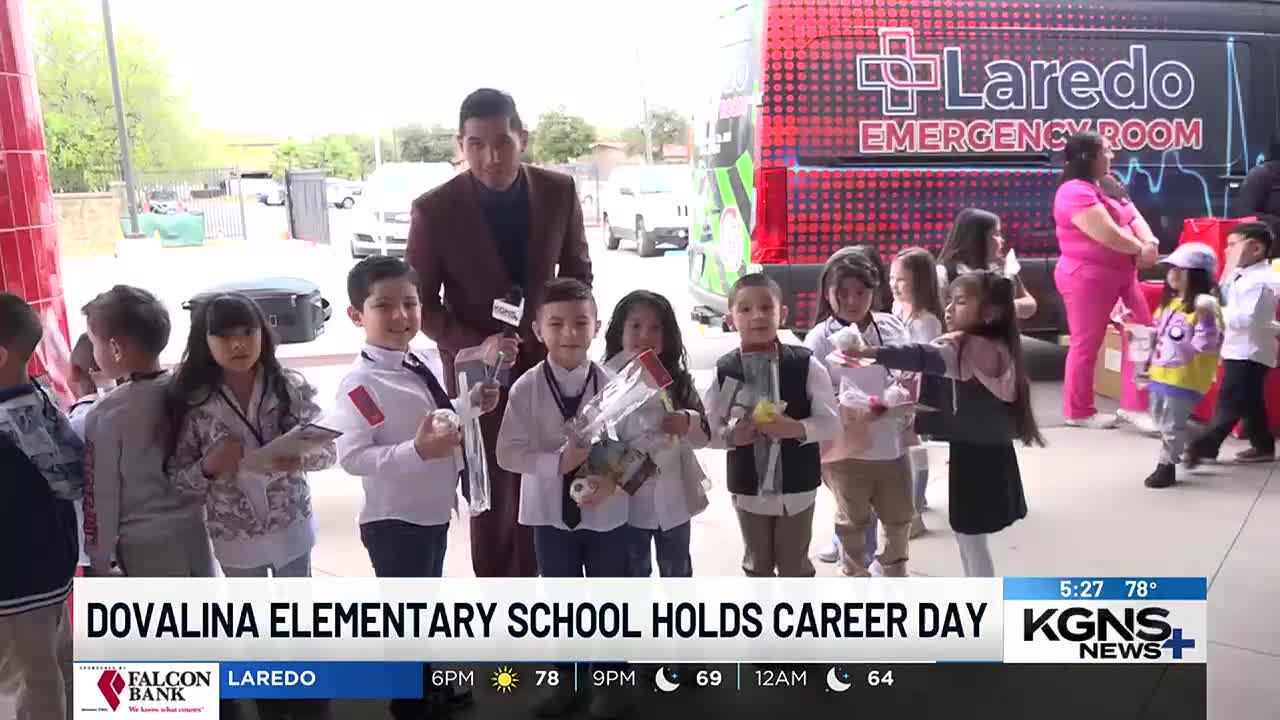 Laredo’s Dovalina Elementary students explore career options