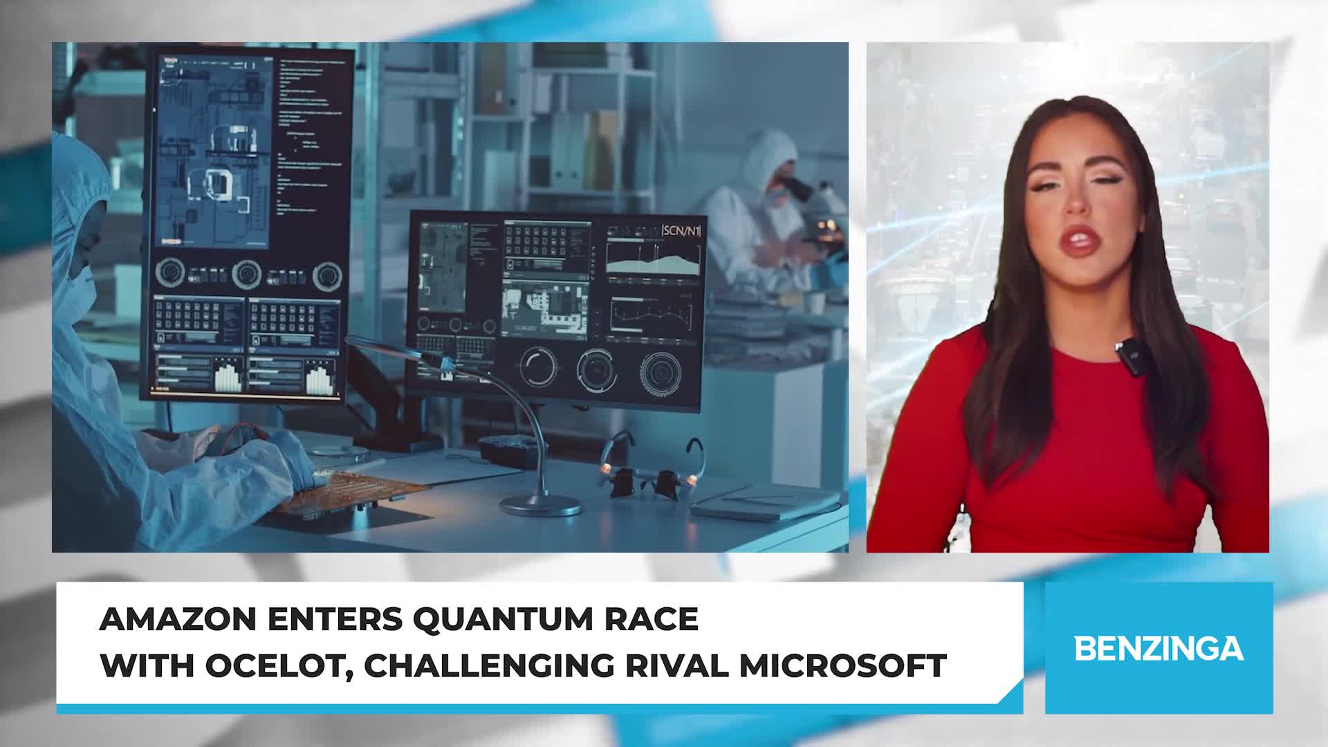 Amazon Enters Quantum Race With Ocelot, Challenging Rival Microsoft