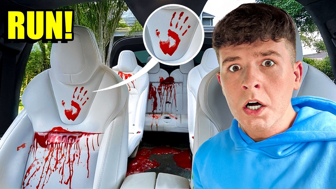 What to do if you see blood on a Tesla