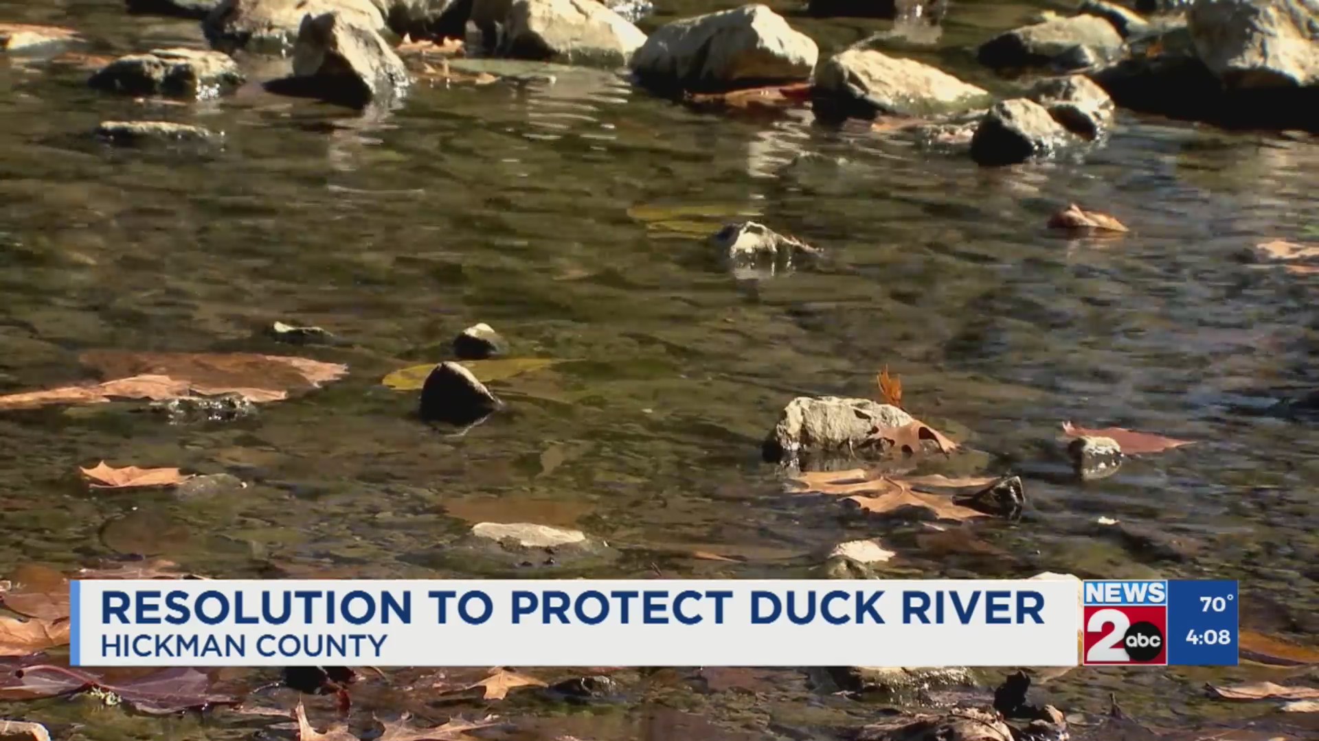 Resolution to protect Duck River