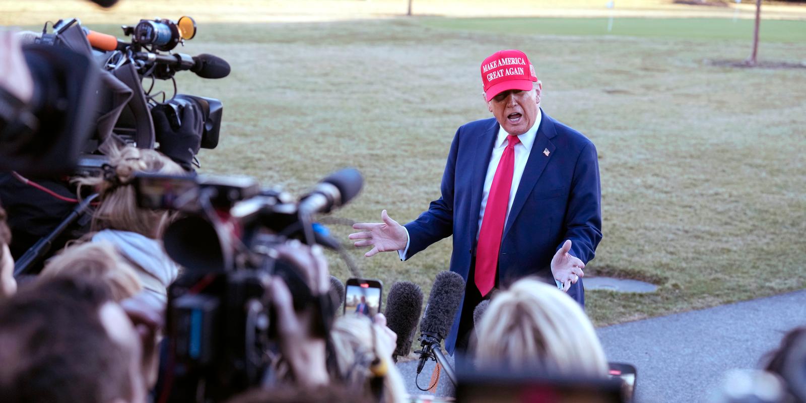 Trump: Han ska inte säga massa saker om Putin