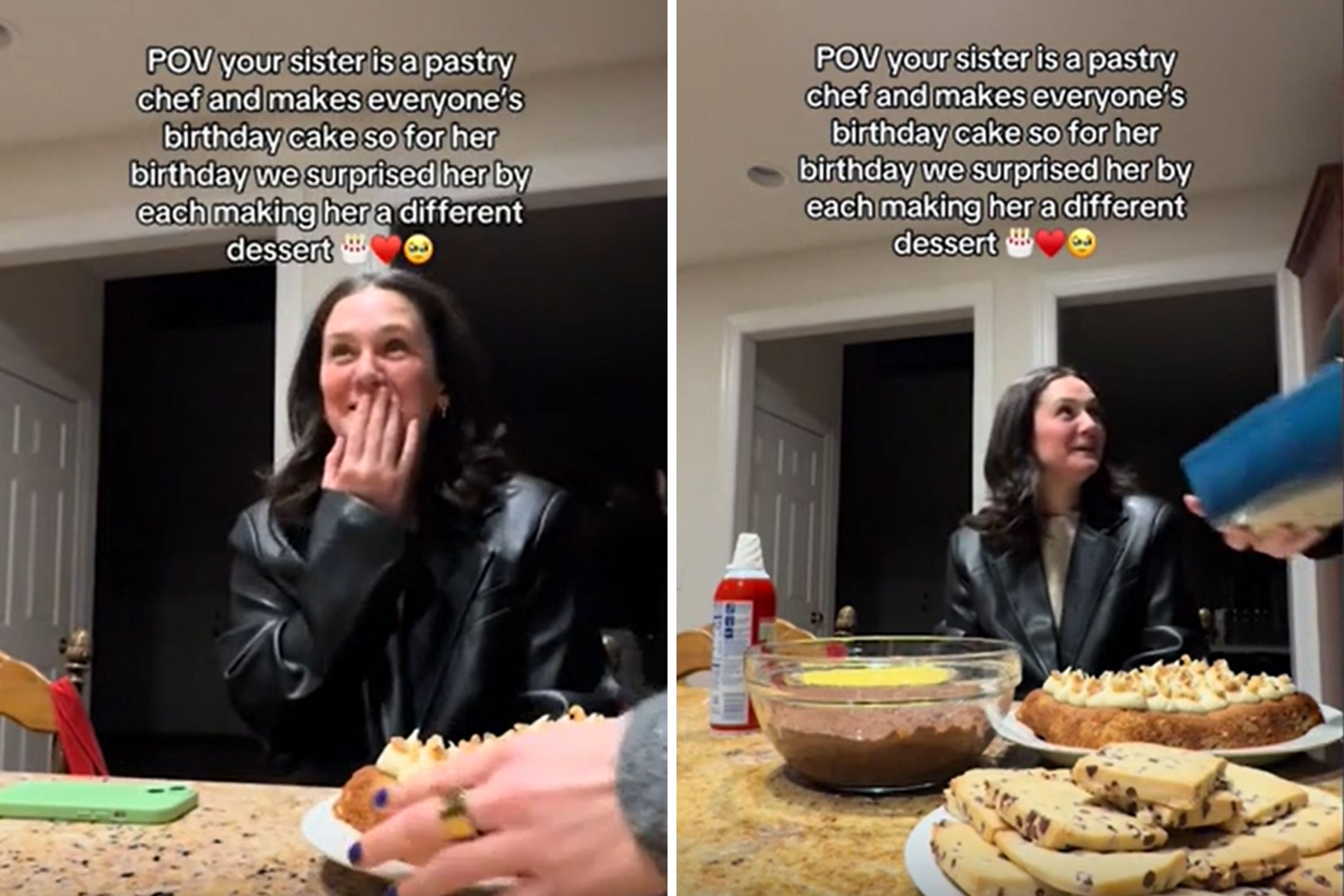 Woman Bakes All the Birthday Cakes—On Her Day, Family Knew Just What to Do