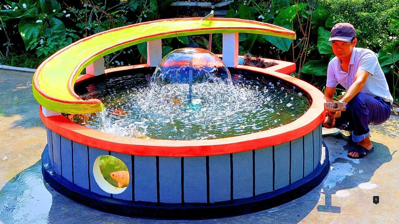 Build a unique, creative fish tank for your garden | DIY Aquarium Guide