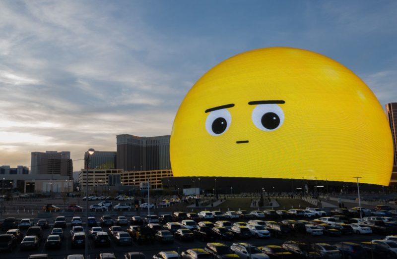 The Las Vegas Sphere reveals official name of humungous emoji mascot