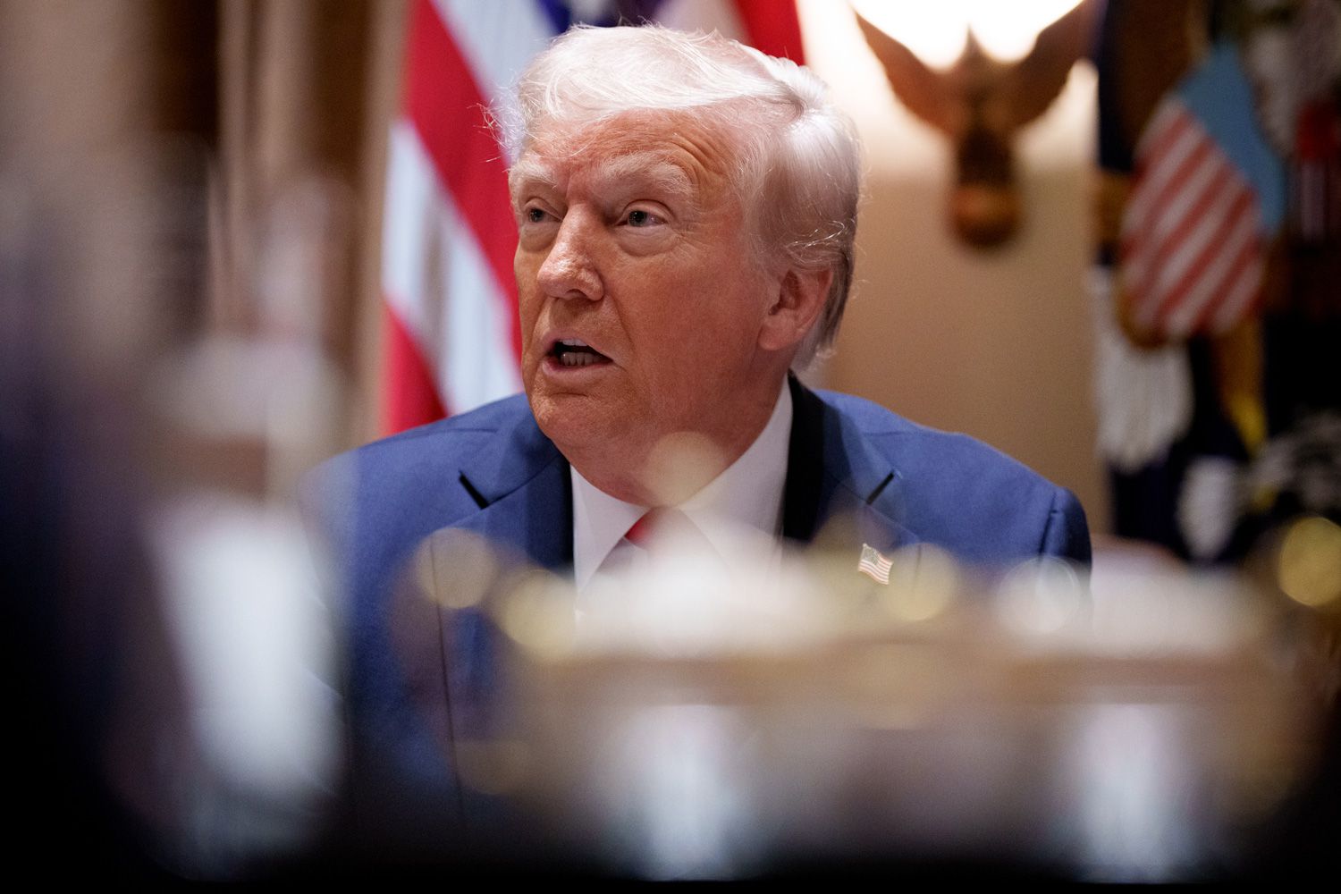 Donald Trump Caught on Hot Mic Telling Fox News Host to Praise His ...