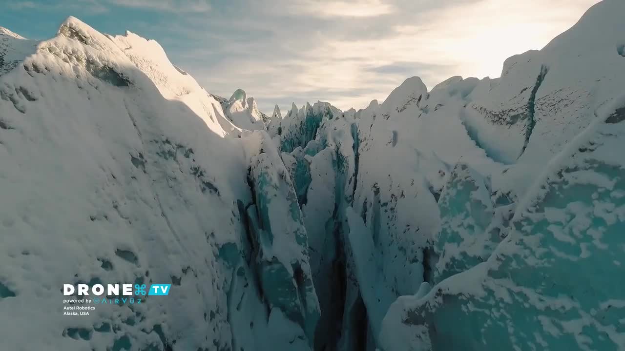Explorando Alaska en dron.