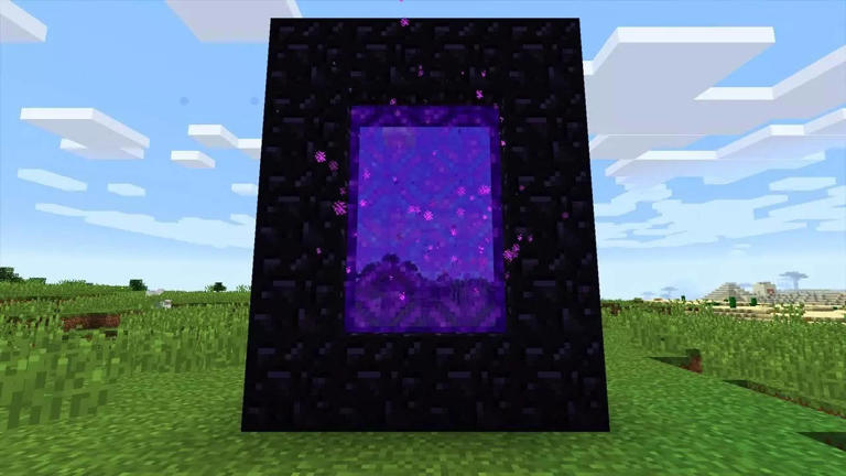 How to make a Nether Portal in Minecraft