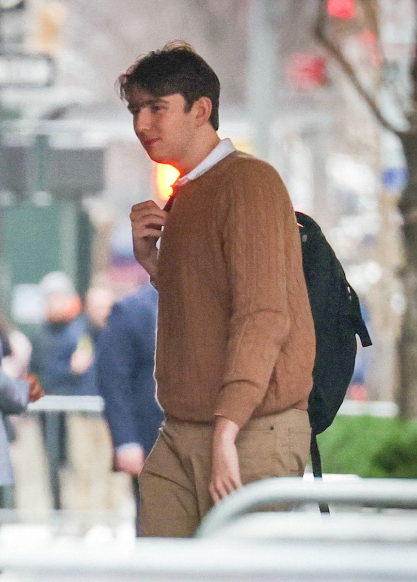 Barron Trump did not return to New York for sophomore year at NYU Stern ...