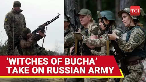 Meet 'Witches Of Bucha': Women Warriors Shield Kyiv From Russian ...