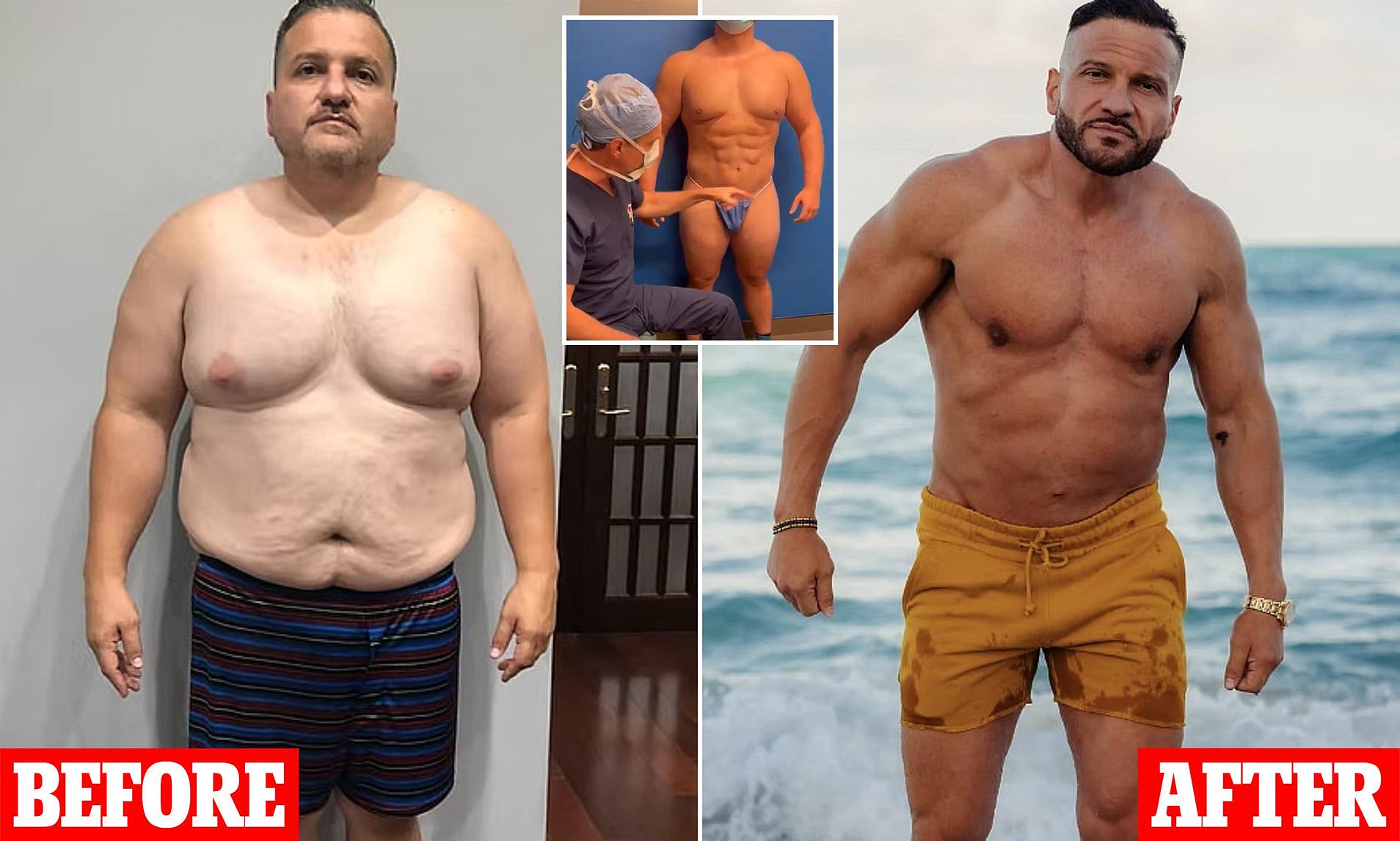 Top plastic surgeon reveals incredible 'Daddy Do-Over' transformations