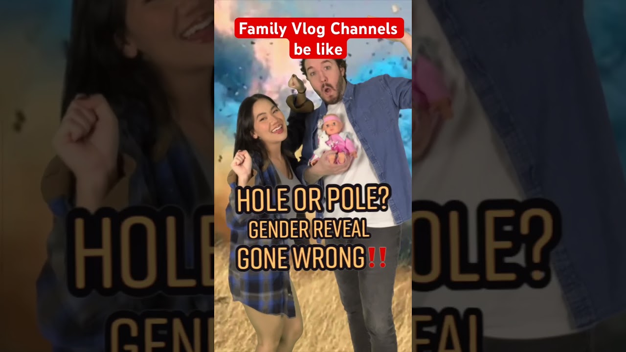 Family vlog channels be like #comedy #family