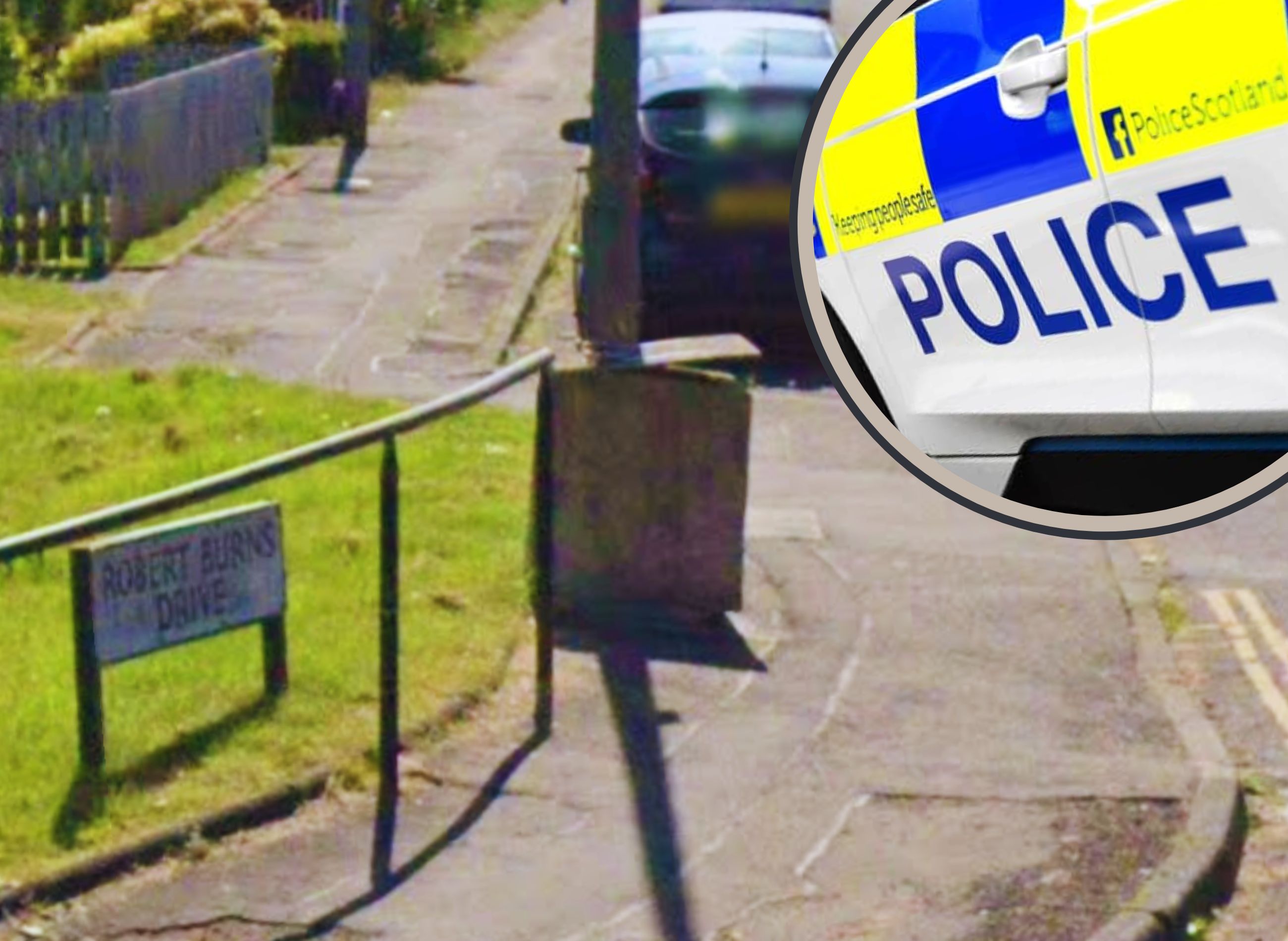 Edinburgh crime: Bomb squad raid property in Robert Burns Drive