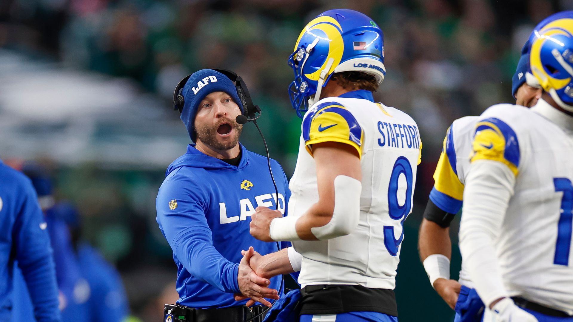 Quarterback news: Matt Stafford returns to the Rams... Aaron Rodgers to ...