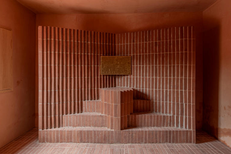 Mexico City house becomes temporary brick altar for religious relic