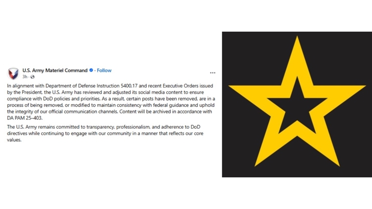 Local agencies 'adjusting' social media content in line with DoD ...