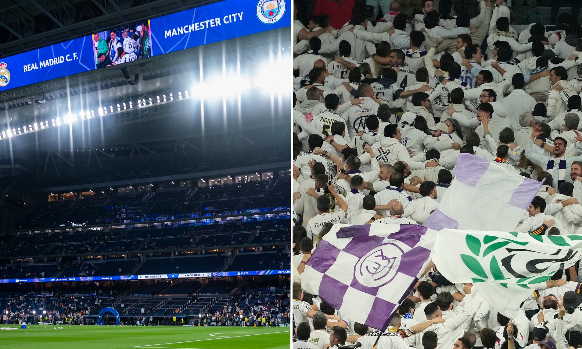 Real Madrid fined by UEFA and threatened with future stadium ban following 'discriminatory ...