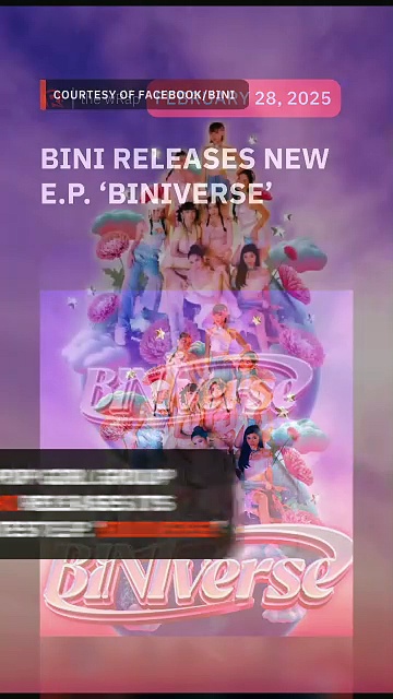BINI releases new EP ‘BINIverse’