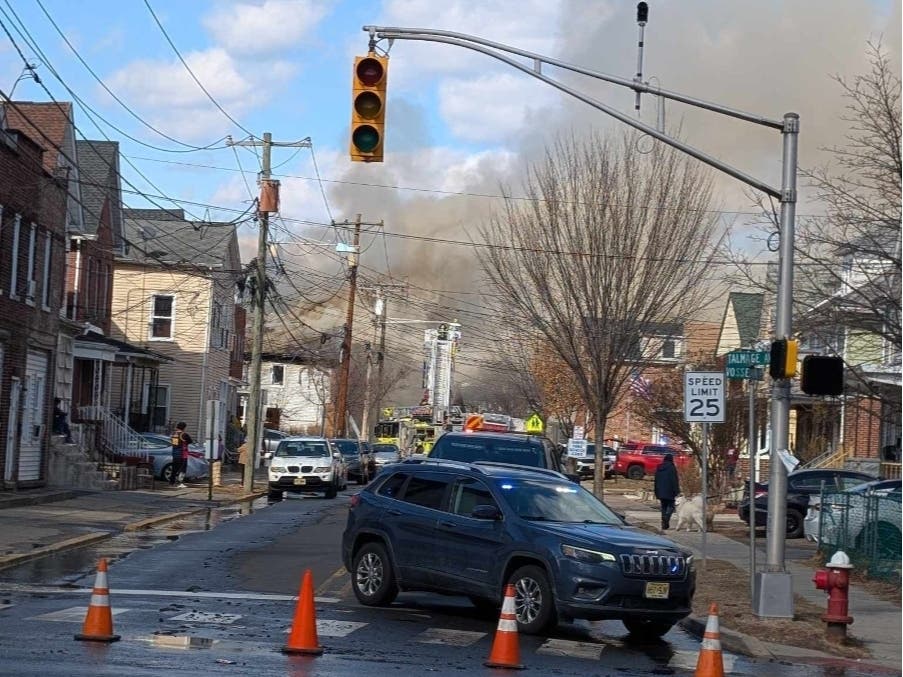 Firefighters Battle 3-Alarm Fire In Bound Brook, School Evacuated