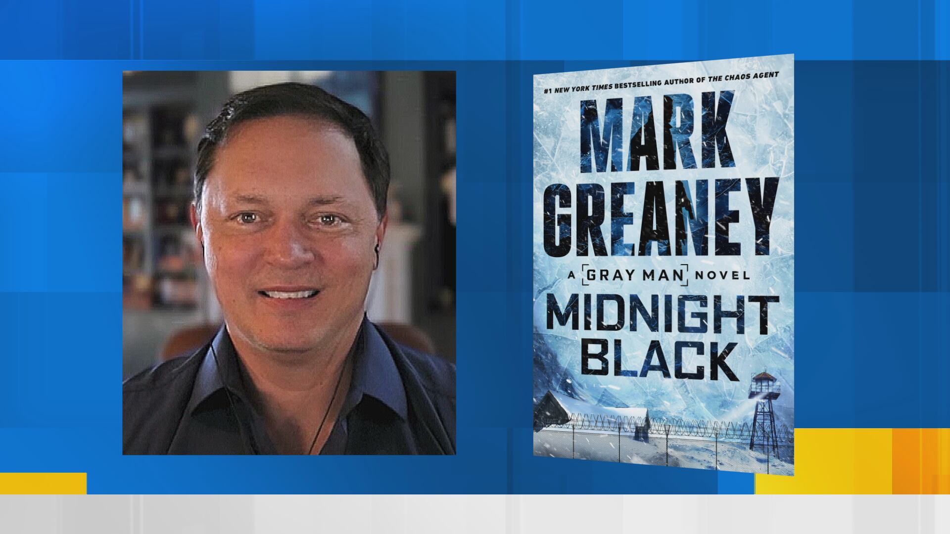 Mark Greaney is back on the bestseller list with “Midnight Black”