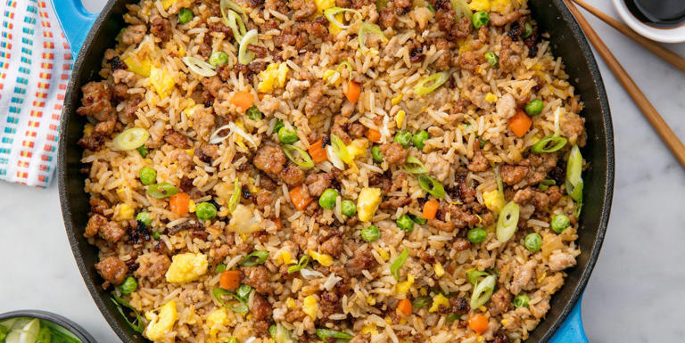 Pork Fried Rice Is The Easiest & Most Forgiving Weeknight Dinner