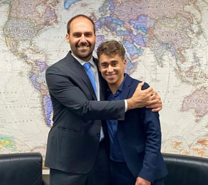 Eduardo Bolsonaro sugere desgaste com Nikolas Ferreira: ‘Acham que são favoritos ao Senado em 2026'