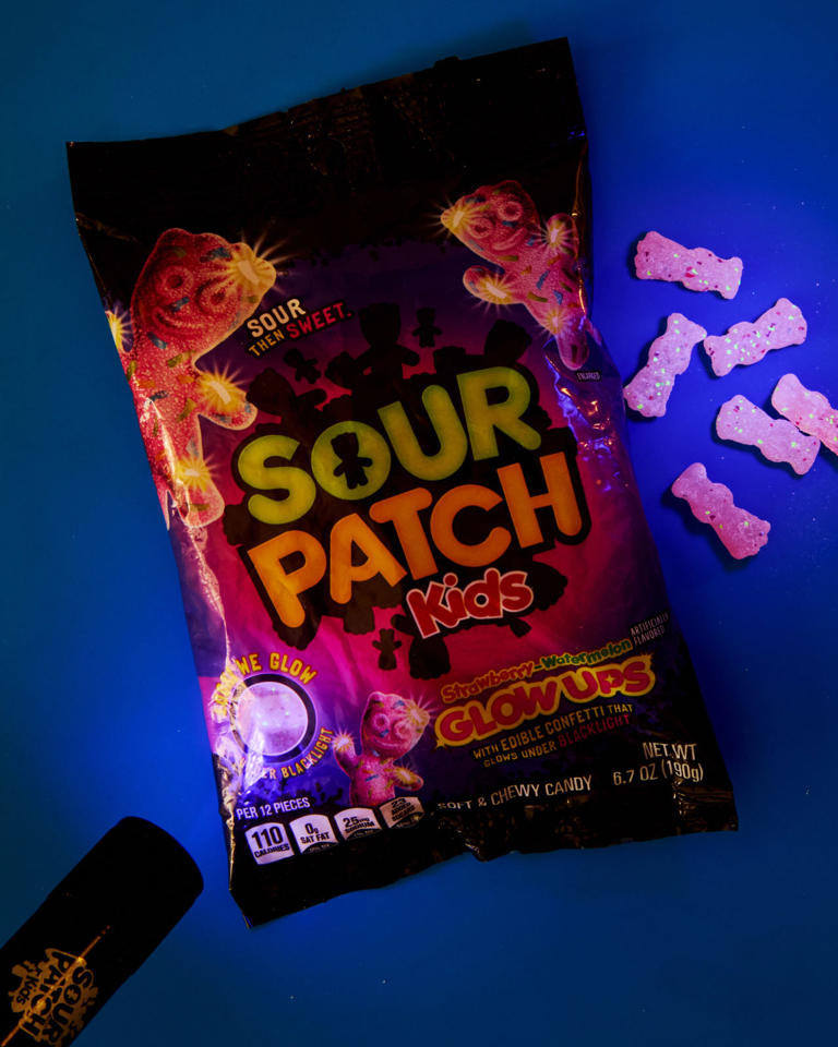How Mondelez Will Sell America on Sour Patch Kids That Glow Under a Blacklight