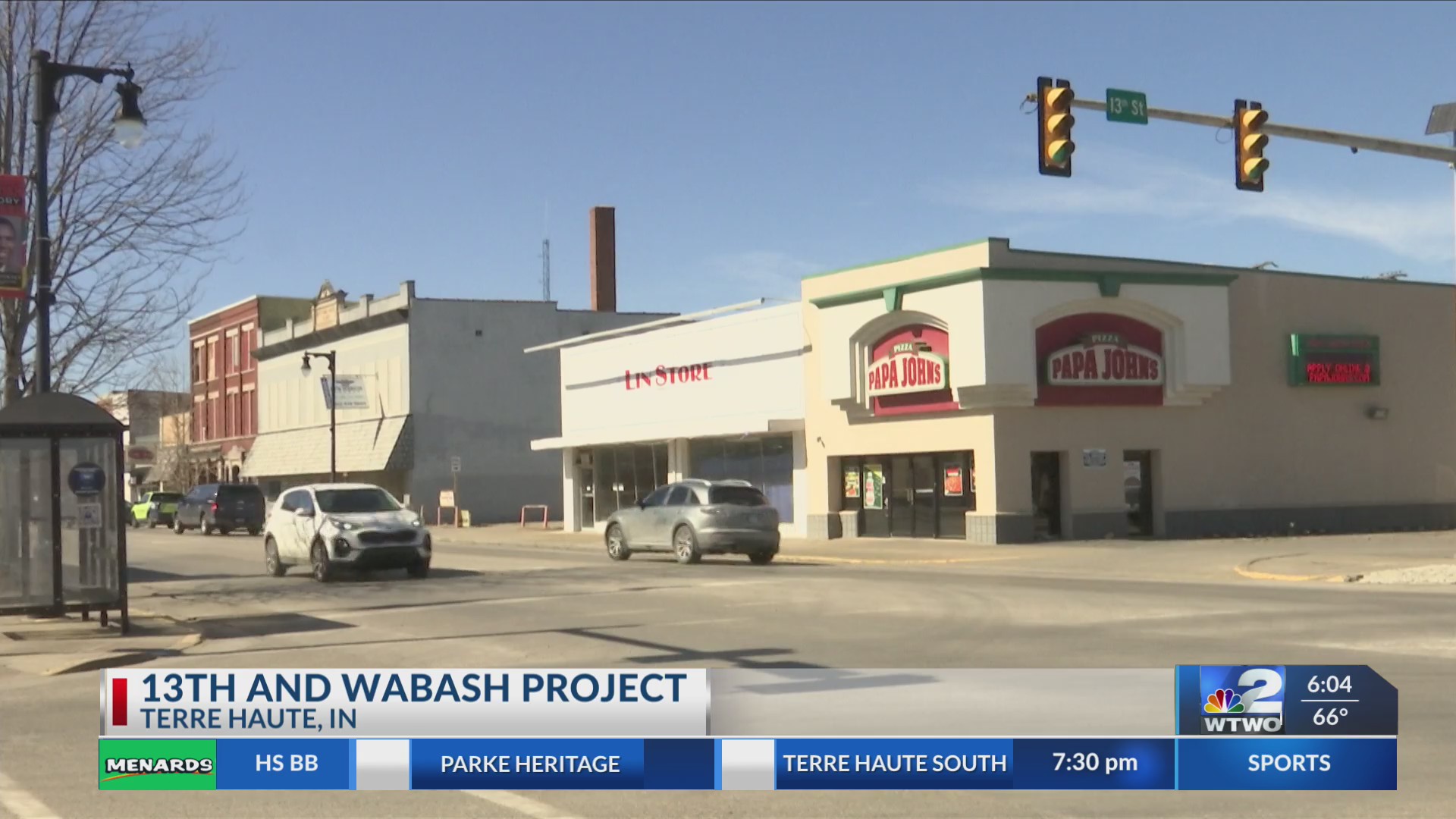 Extended turn lanes coming to 13th and Wabash