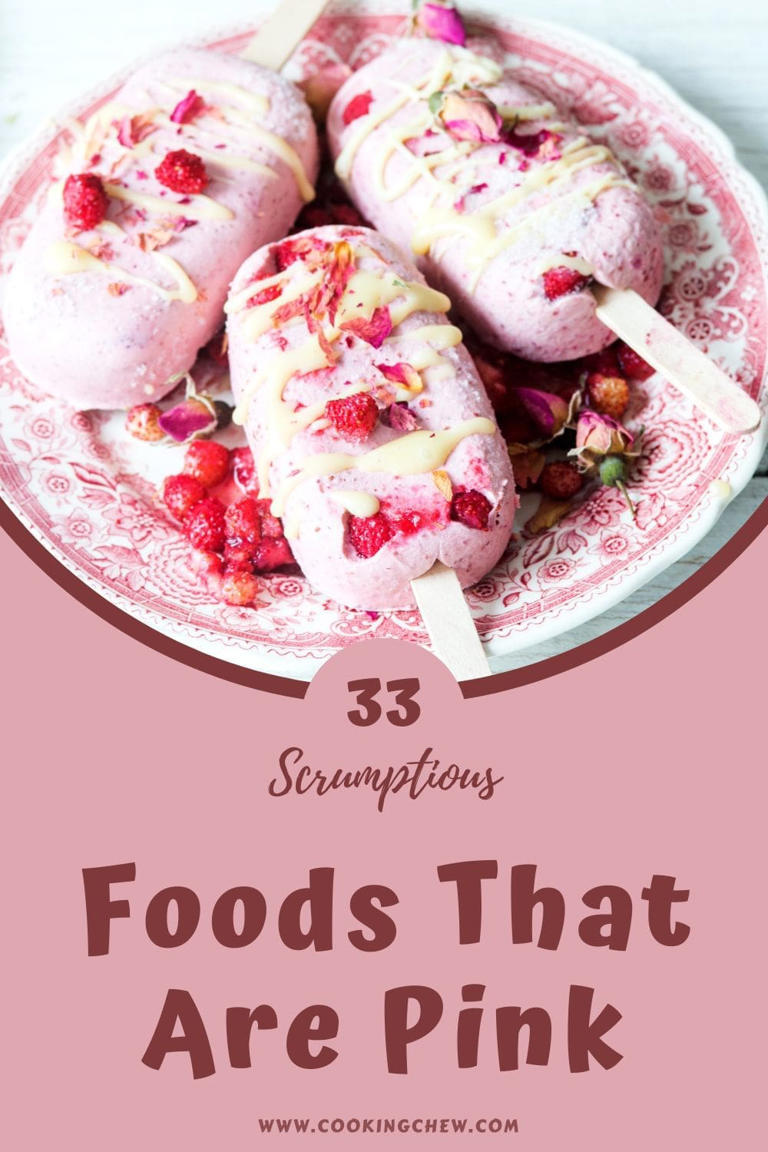 33 Vibrant Pink Foods for Your Next Meal