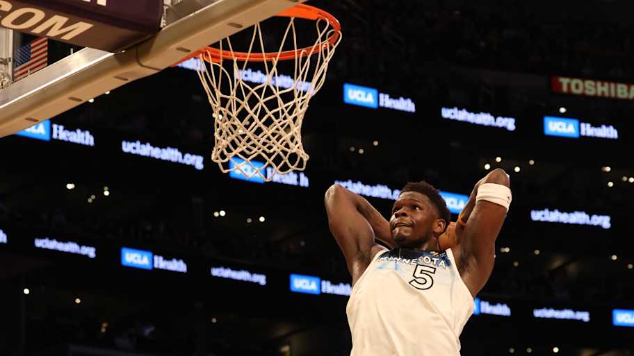 Timberwolves guard Anthony Edwards rising up NBA MVP rankings