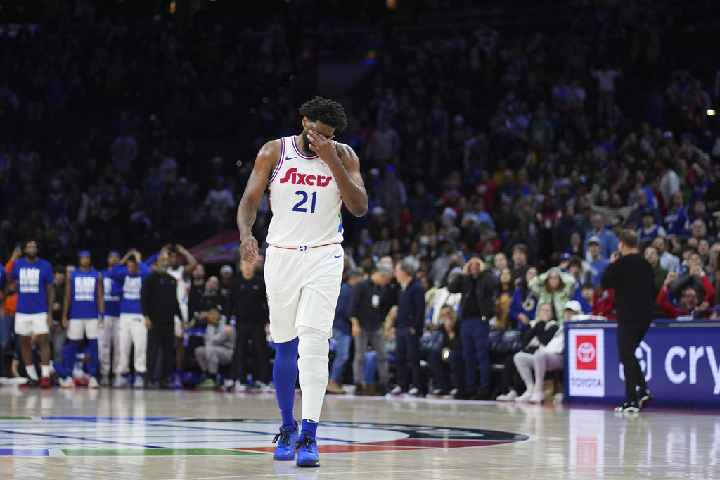 Injury history: Embiid's left knee latest in long line of ailments of ...