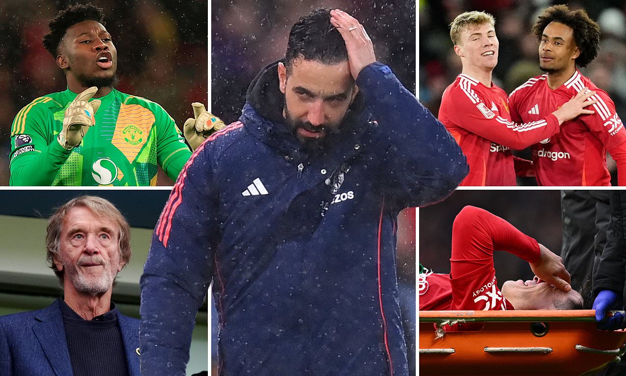 How problems are stacking up for Ruben Amorim at Man United: A ...