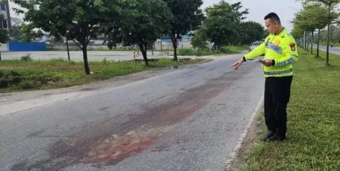 Dua Motor Tabrakan di Jalan Soekarno-Hatta, Satu Pengendara Tewas