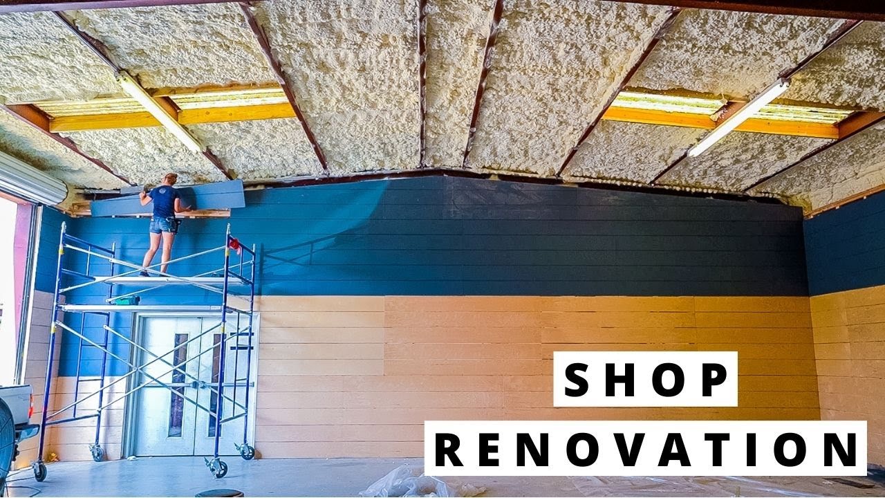 This DIYer's latest workshop remodel