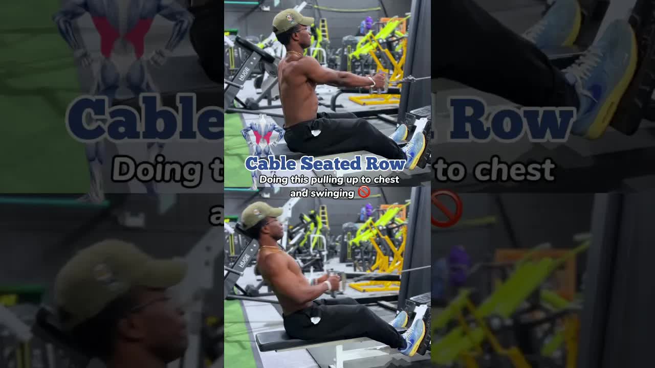 Cable Seated Row: Correct Form & Technique for Back Workout