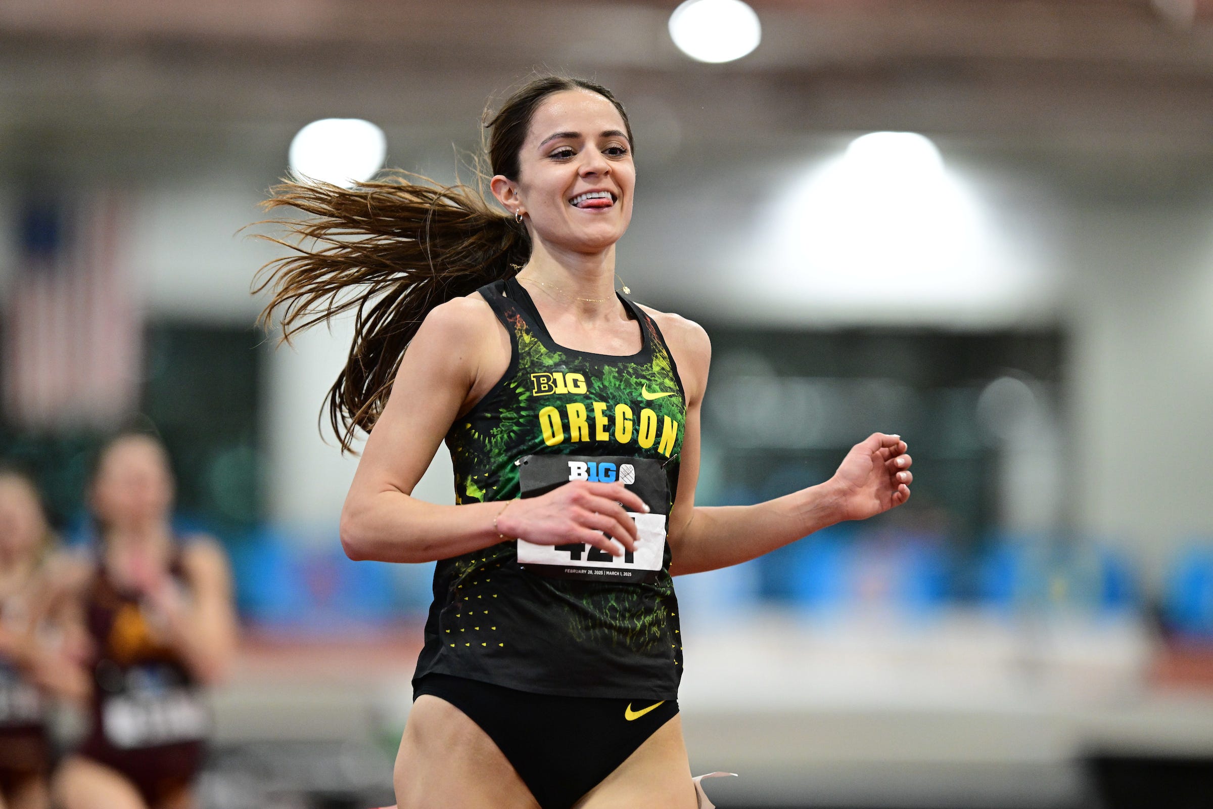 Oregon track and field dominates the distance finals during Day 1 of ...