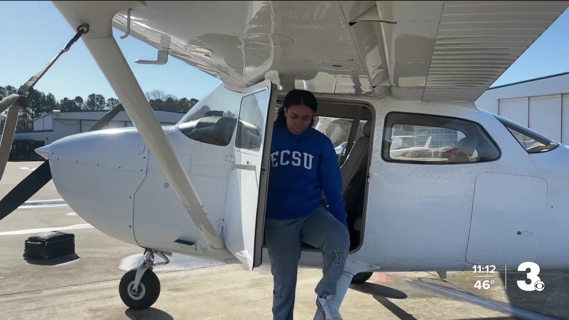 Hampton U and ECSU train future aviators during air traffic controller shortage