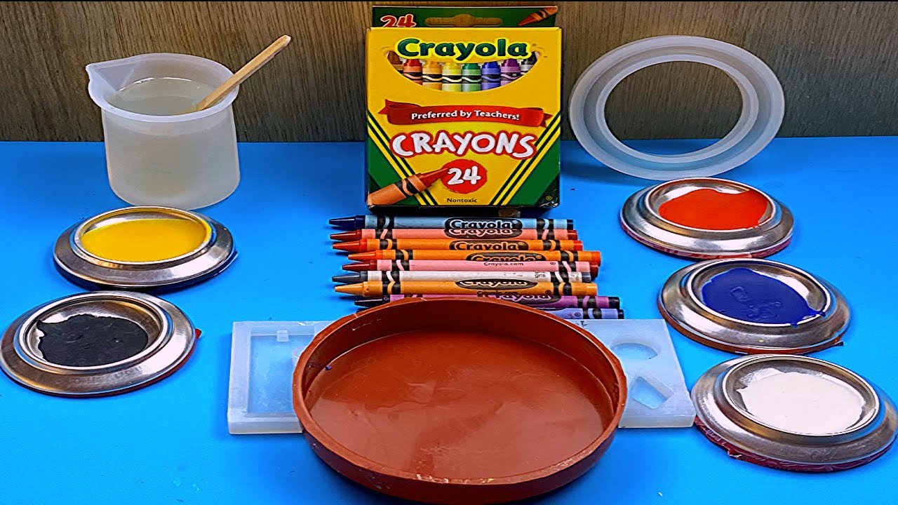 Melted Crayon in Resin – You Won’t Believe the Results!