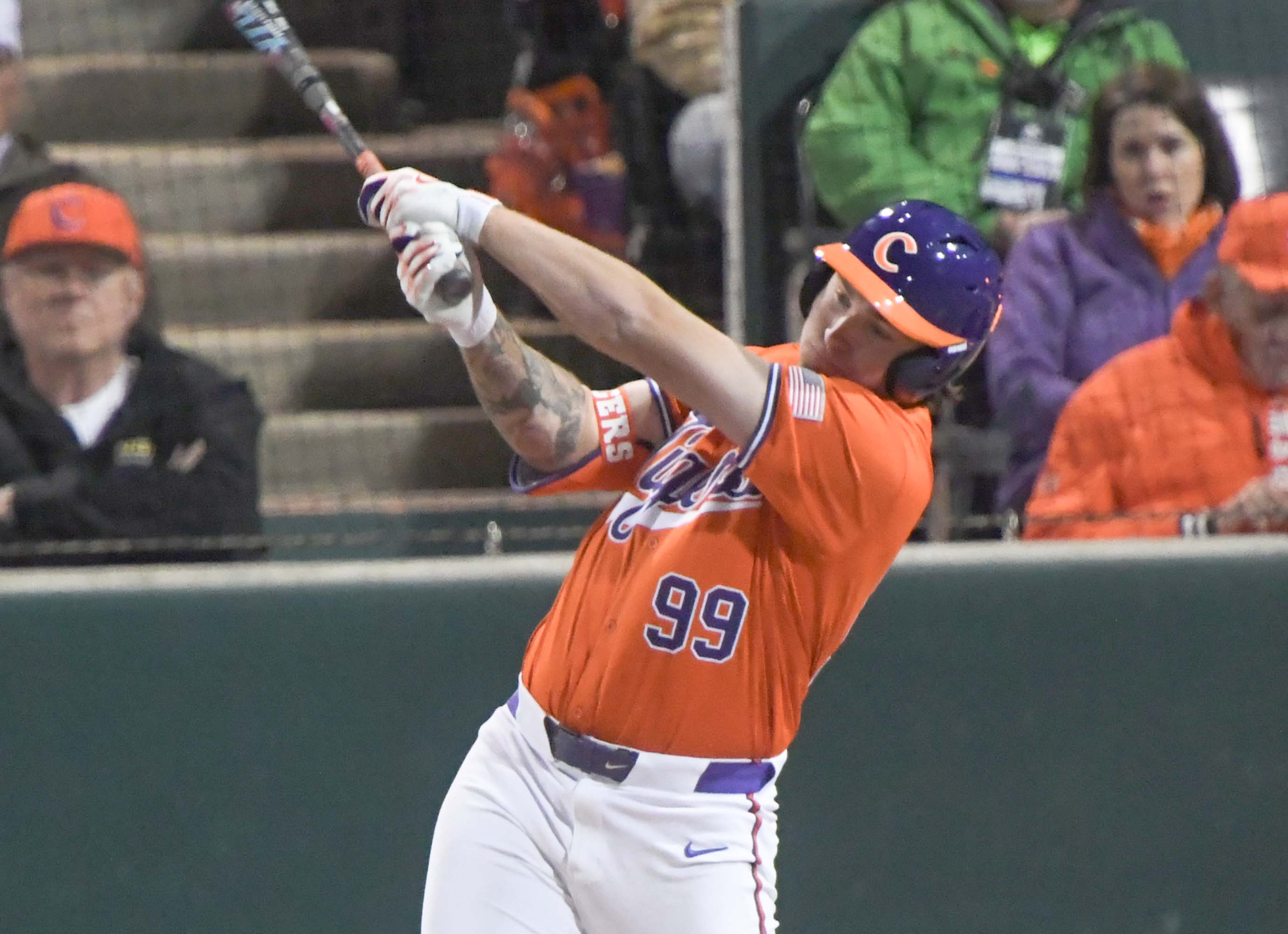 Clemson baseball vs Stanford final score: Tigers, Collin Priest earn ...