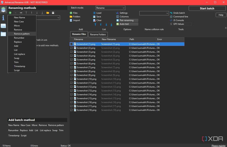 4 ways to batch rename files in Windows faster than ever